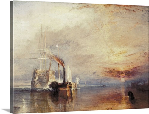 The Fighting Temeraire | Great Big Canvas