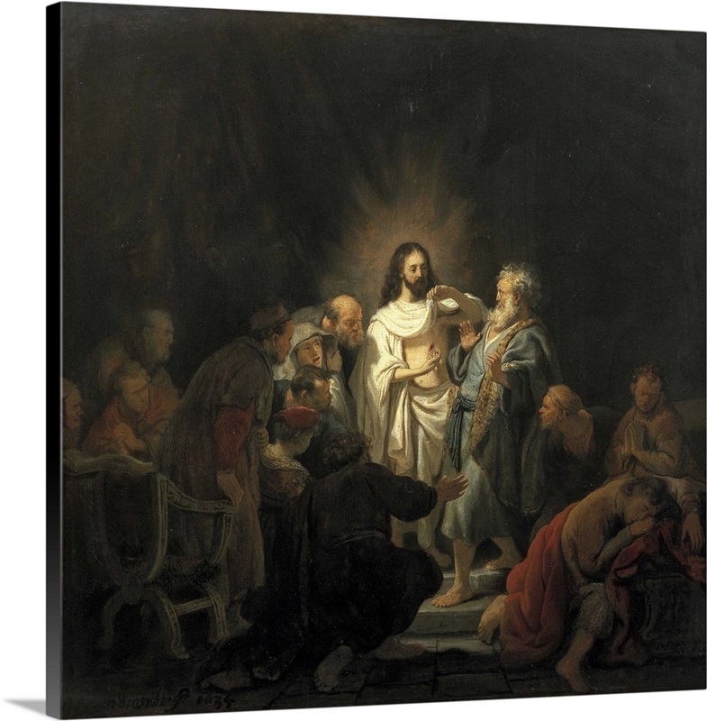 The Incredulity of Thomas | Great Big Canvas