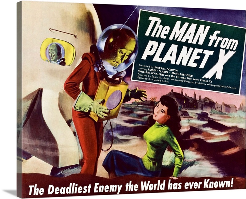 The Man from Planet X - Vintage Movie Poster | Great Big Canvas