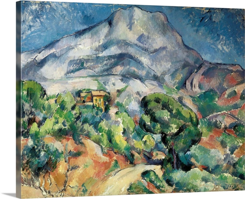 The Mountain Saint Victoire | Great Big Canvas