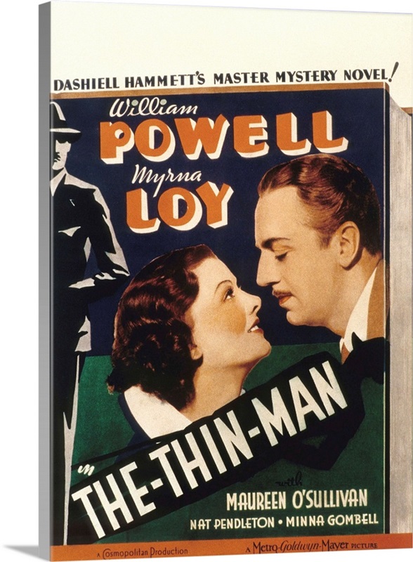 The Thin Man - Movie Poster | Great Big Canvas
