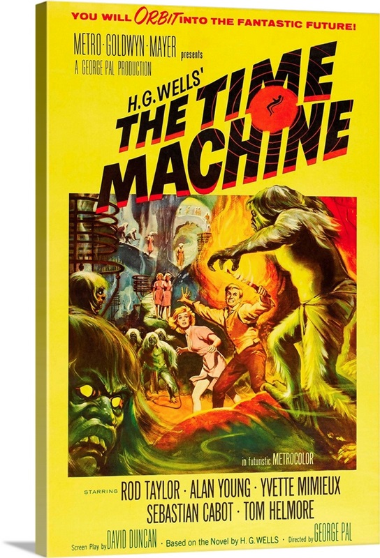 The Time Machine - Movie Poster | Great Big Canvas