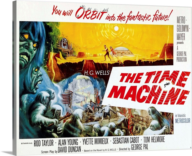 The Time Machine - Vintage Movie Poster | Great Big Canvas