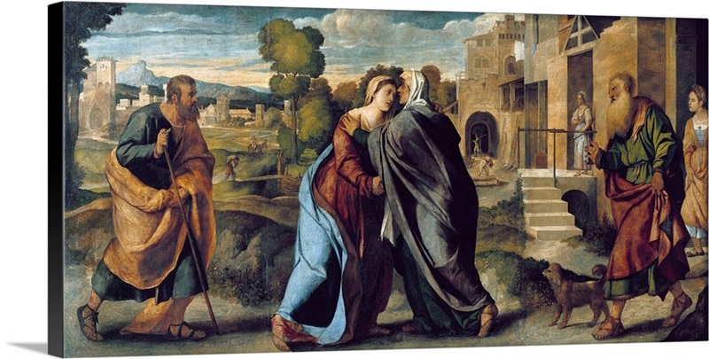 The Visitation, 1520-22 | Great Big Canvas