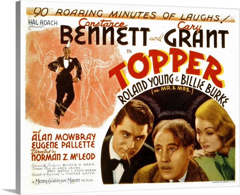 Topper - Movie Poster | Great Big Canvas