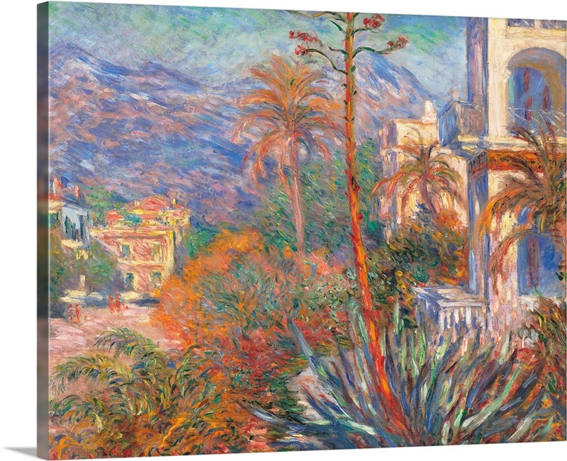 Villas at Bordighera, by Claude Monet, 1884. Musee d'Orsay, Paris ...