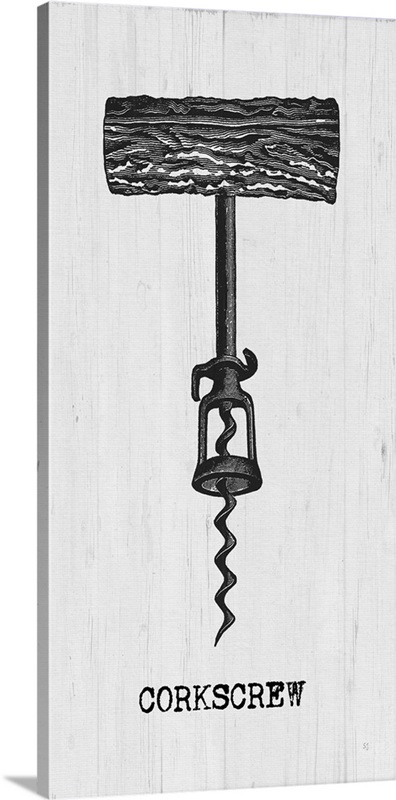 Corkscrew Wall Art, Canvas Prints, Framed Prints, Wall Peels | Great ...