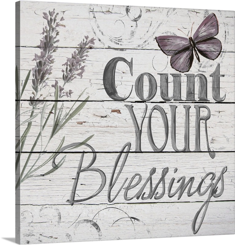 Count Blessings | Great Big Canvas