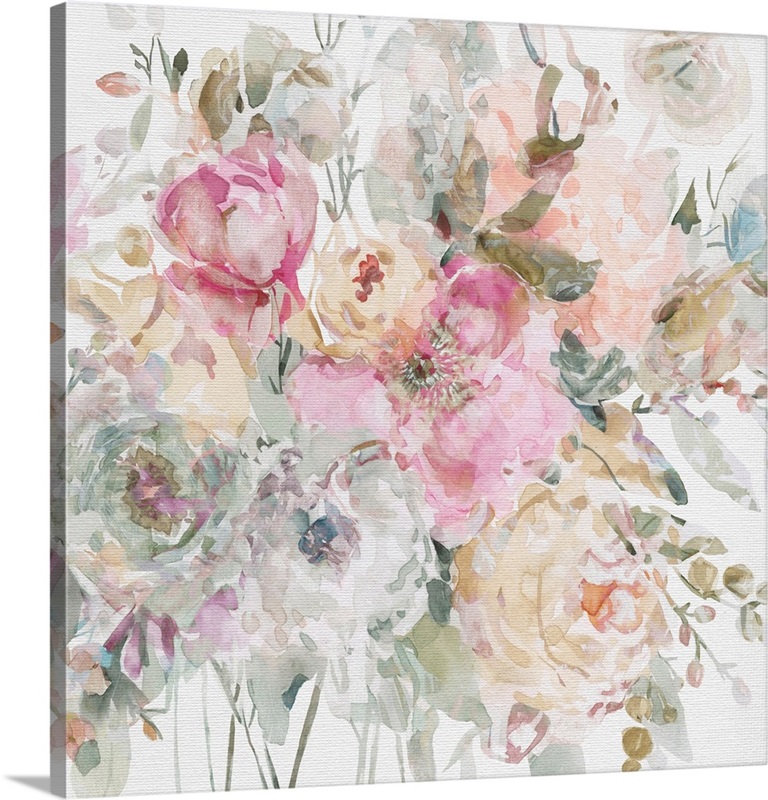 Floral Confetti Collage II | Great Big Canvas