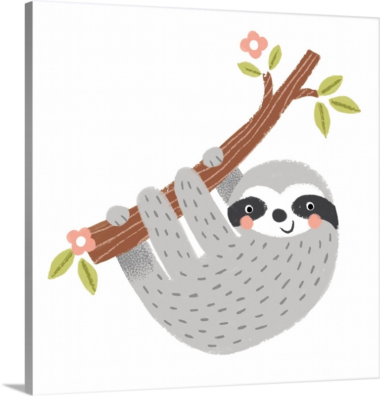 Grey Sloth | Great Big Canvas
