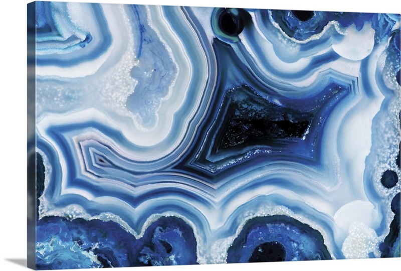Indigo Agate I | Great Big Canvas