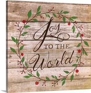 Joy To The World Wall Art, Canvas Prints, Framed Prints, Wall Peels ...