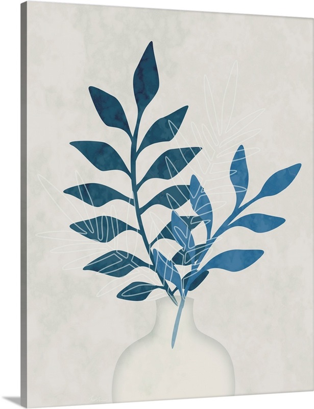 Monochrome Foliage I | Great Big Canvas