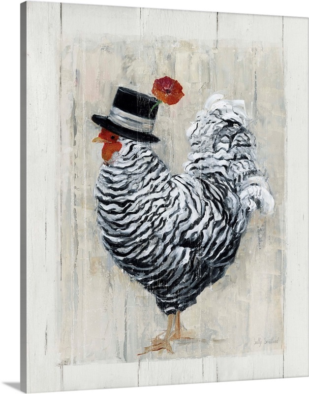 Sunday Best Rooster | Great Big Canvas
