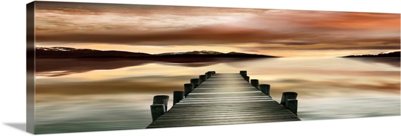 Sunset Jetty | Great Big Canvas