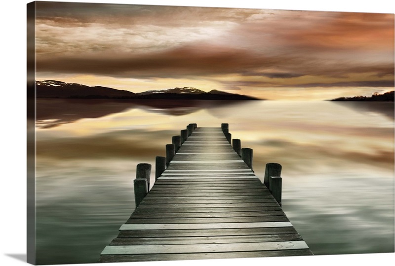 Sunset Jetty | Great Big Canvas