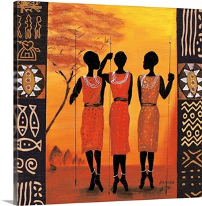 Three Hunters Wall Art, Canvas Prints, Framed Prints, Wall Peels ...