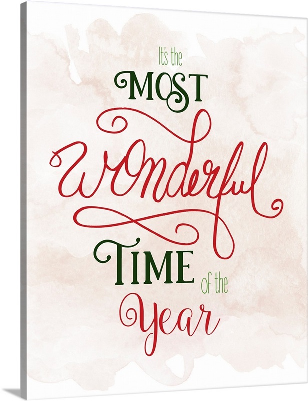 Wonderful Time Of The Year | Great Big Canvas