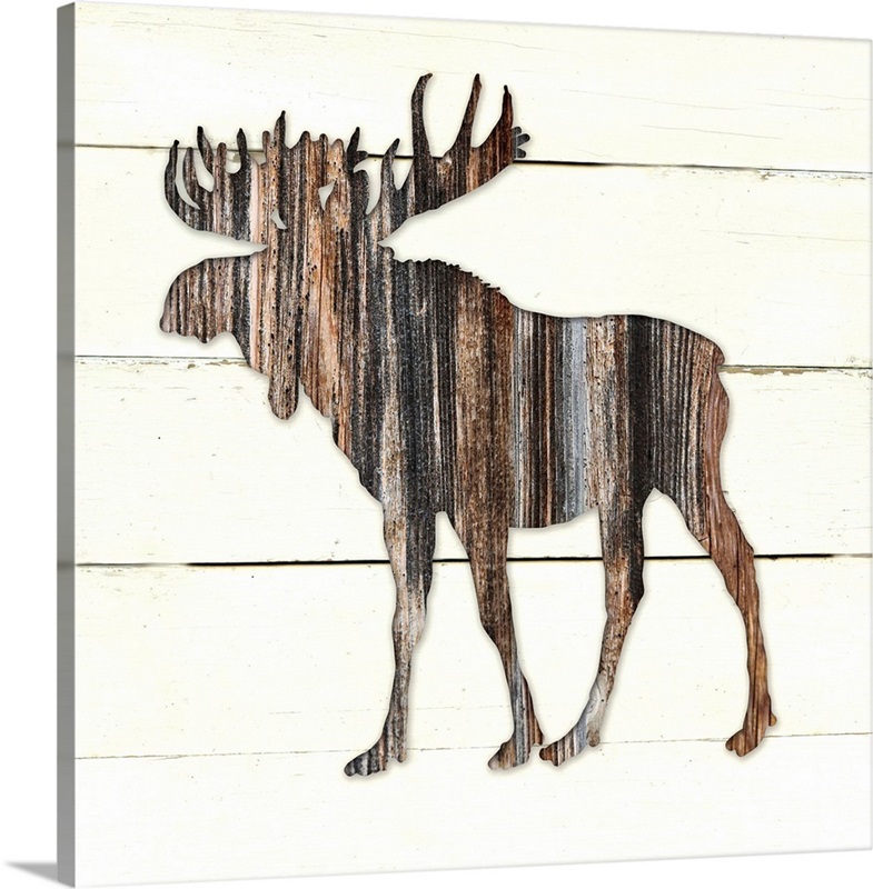 Woodland Moose | Great Big Canvas