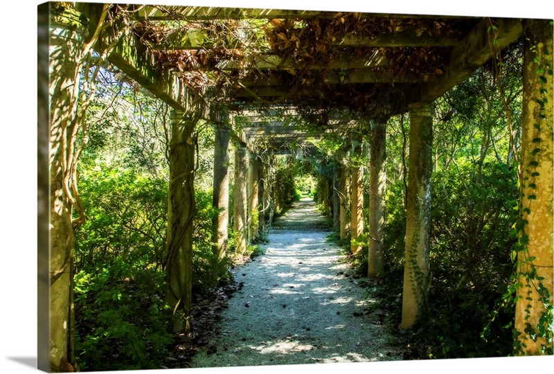 An Arbored Pathway | Great Big Canvas