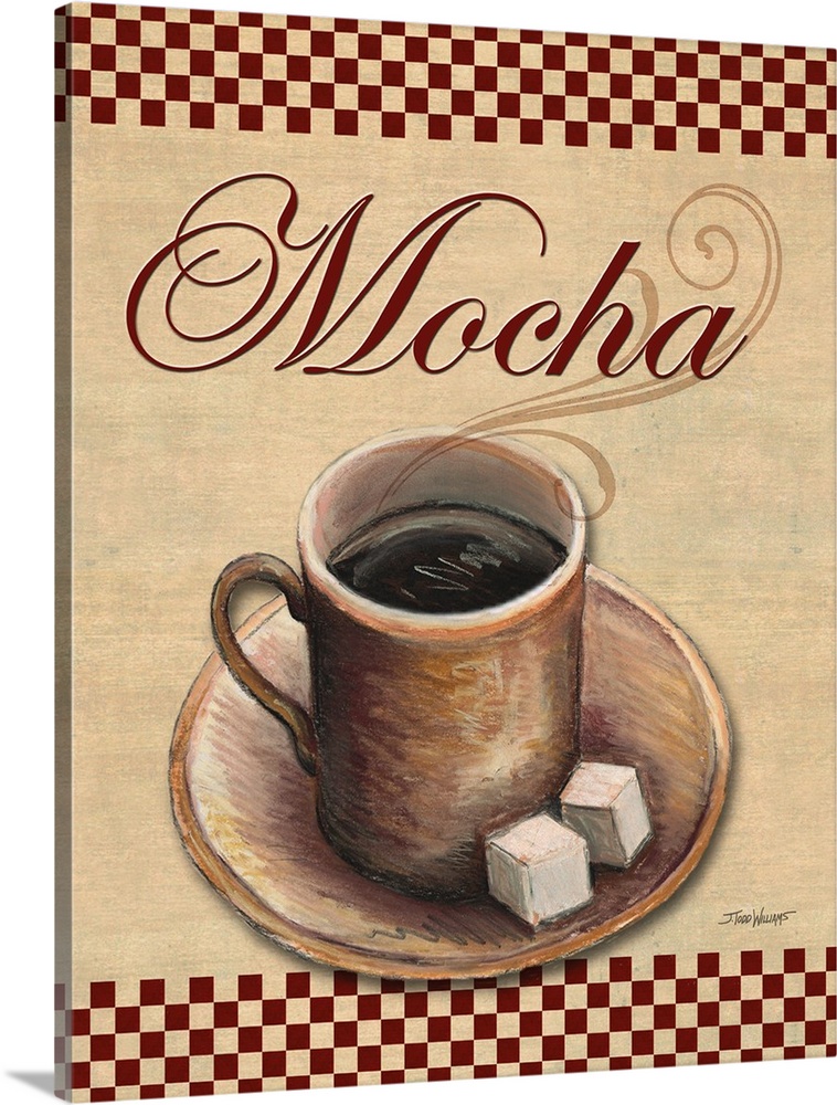 Cafe Mocha Wall Art, Canvas Prints, Framed Prints, Wall Peels | Great ...