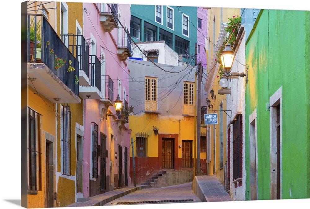 Colorful Street II Wall Art, Canvas Prints, Framed Prints, Wall Peels ...