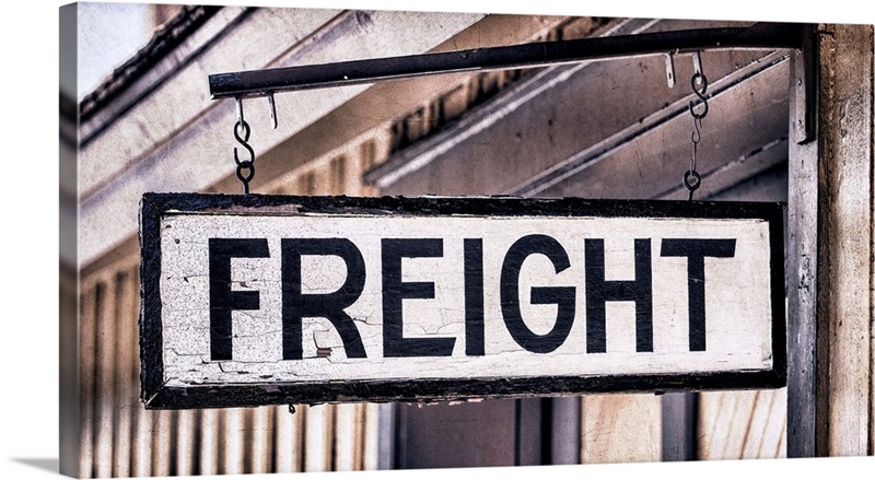 Freight Sign | Great Big Canvas