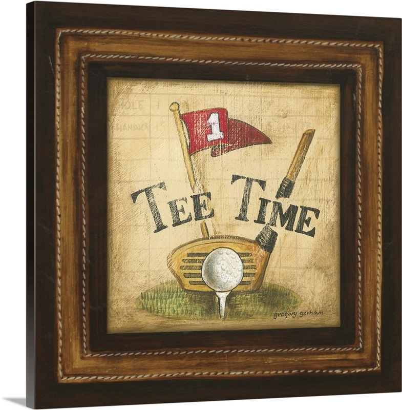 Golf Tee Time | Great Big Canvas