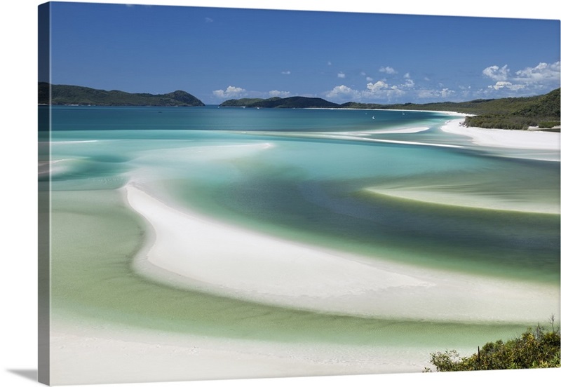 Hill Inlet View of Whitsunday Island Waters | Great Big Canvas