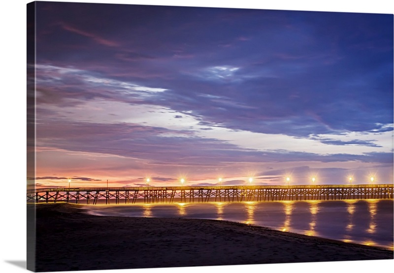 Surfside Pier Sunrise II | Great Big Canvas