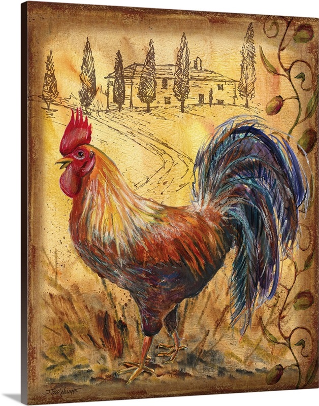 Tuscan Rooster II | Great Big Canvas