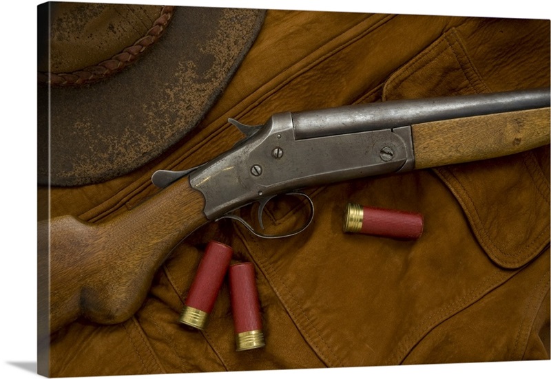 A rifle with three bullets | Great Big Canvas
