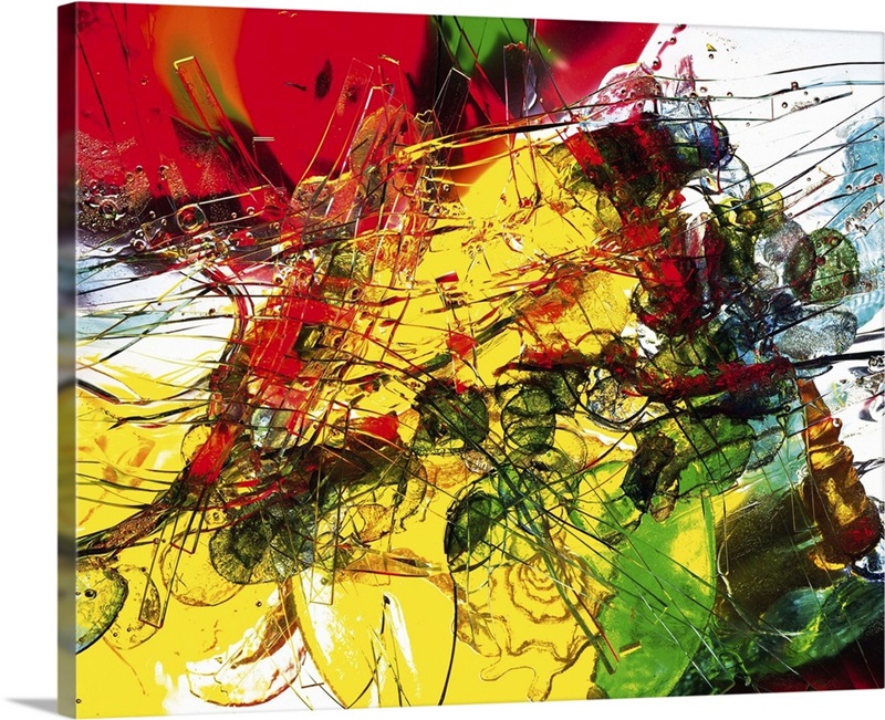 Abstract background, acrylic object | Great Big Canvas