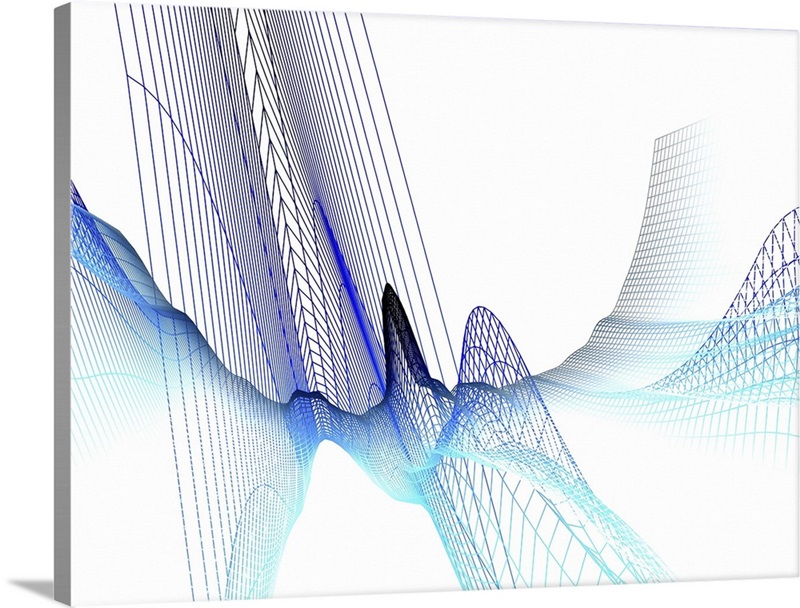 Abstract line pattern. | Great Big Canvas