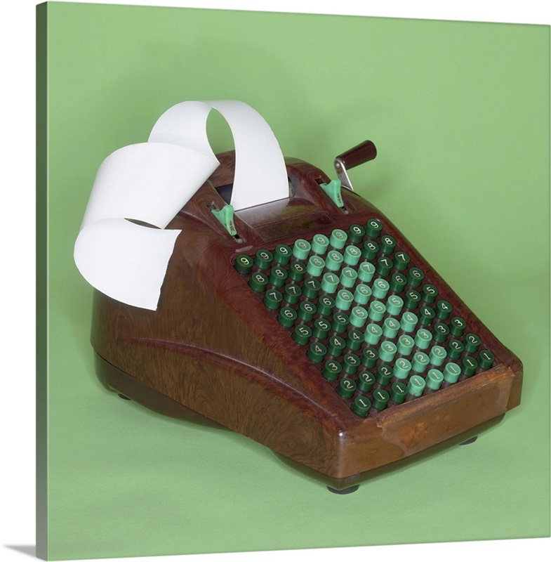 Adding machine | Great Big Canvas