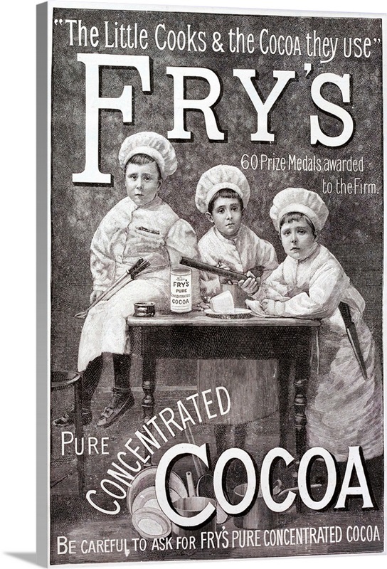 Advertisement For Fry's Cocoa | Great Big Canvas