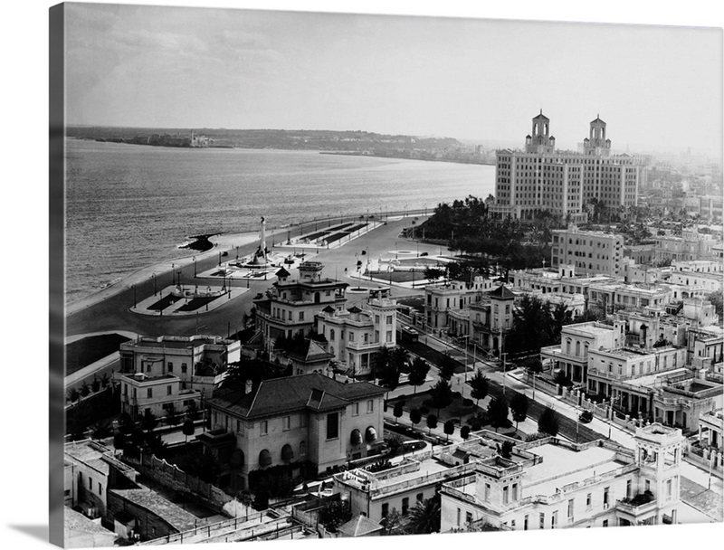 Aerial View Of Havana | Great Big Canvas