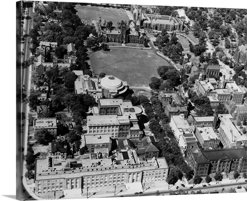 Aerial View of The University of Toronto | Great Big Canvas