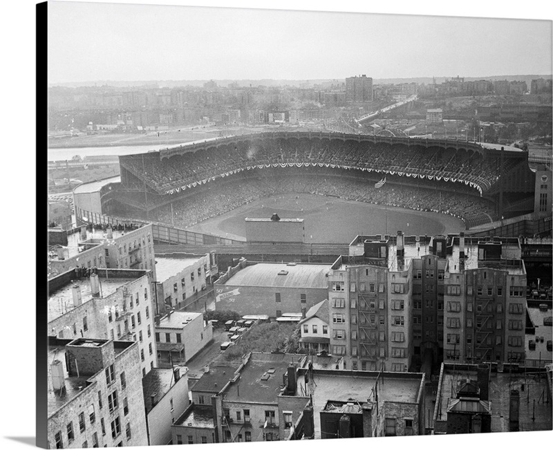 Aerial View Of Yankee Stadium | Great Big Canvas