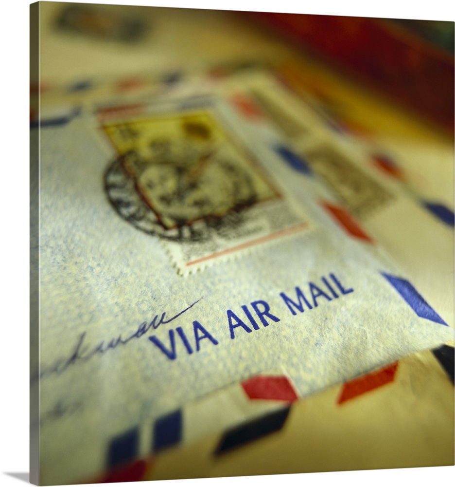 Air mail stationery | Great Big Canvas