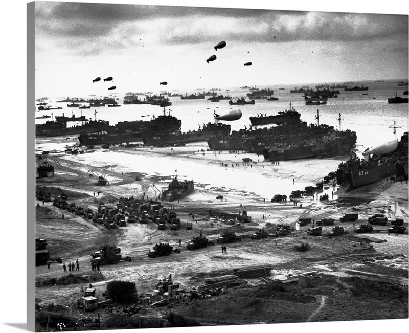 Allied Invasion of Normandy | Great Big Canvas