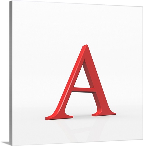 Alpha is the first letter of the Greek alphabet | Great Big Canvas