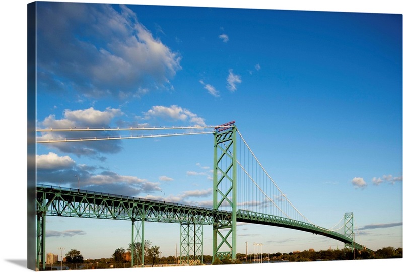 Ambassador Bridge, Detroit, Michigan | Great Big Canvas
