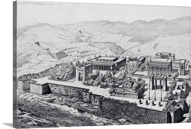 Ancient Persian City of Persepolis | Great Big Canvas
