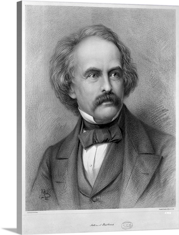 Author Nathaniel Hawthorne | Great Big Canvas