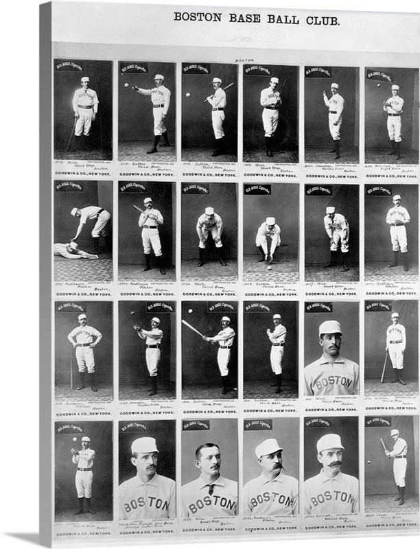 Baseball Cards From 1887 | Great Big Canvas