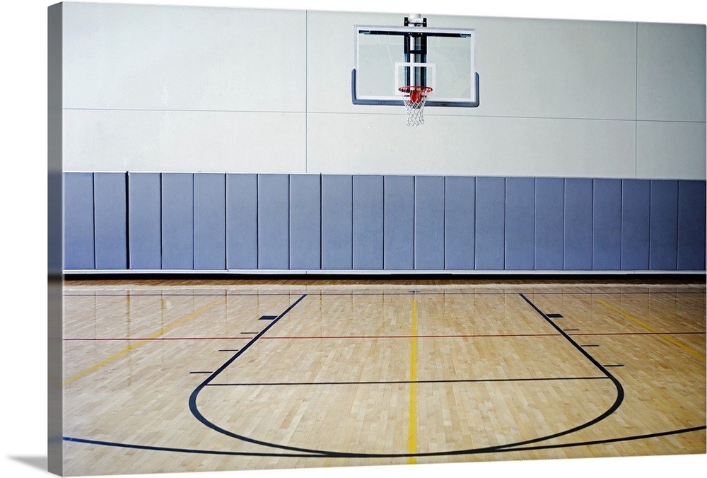 Basketball court Wall Art, Canvas Prints, Framed Prints, Wall Peels ...