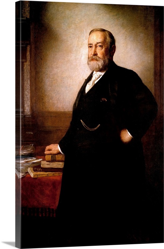 Benjamin Harrison By Eastman Johnson | Great Big Canvas