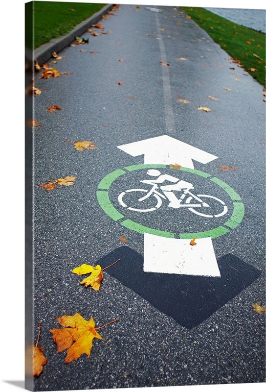Bicycle path | Great Big Canvas