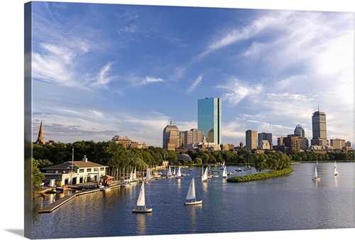 Boat house in the Charles River in The Esplanade in Boston | Great Big ...